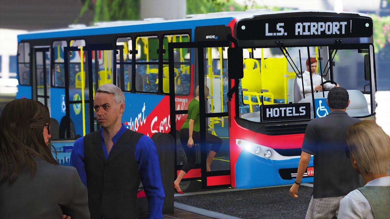 🚌 Bus Simulator V 1.2 - GTA 5