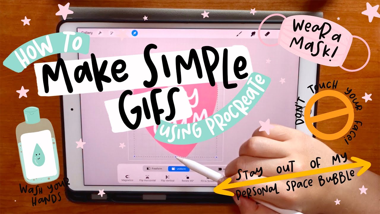 Using Animation Assist to Create Simple GIFs (Part 1) | Procreate Tutorial