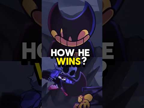 How Bendy WINS Against Sans! #bendy #sans #undertale #bendyandtheinkmachine #batim #indiecross