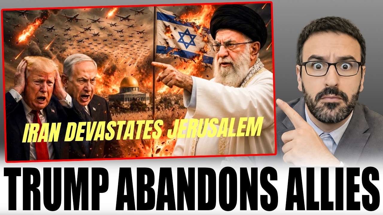 Iran Launches 380 Drones — Jerusalem Devastated, Trump Withdraws in PANIC | Modern Warfare