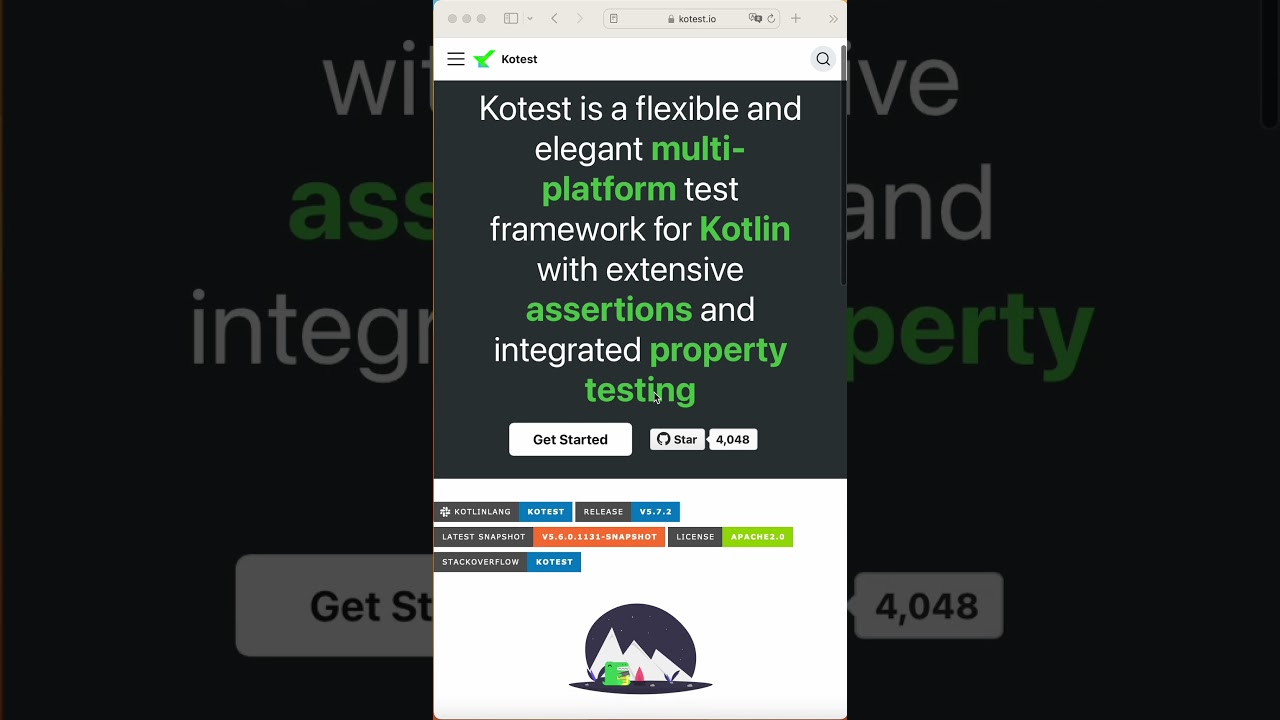What is Kotest? A cool multiplatform testing library.
