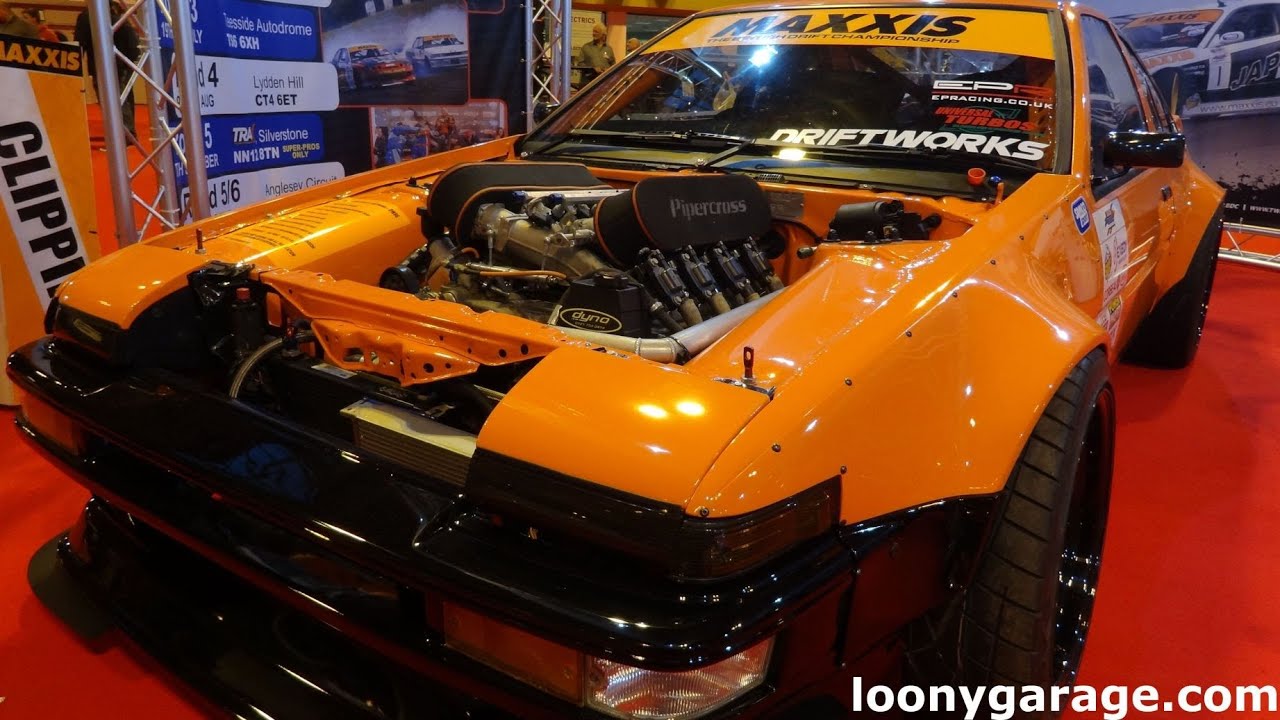 Driftworks’ Toyota Corolla AE 86 Is a V8 Beast - autoevolution