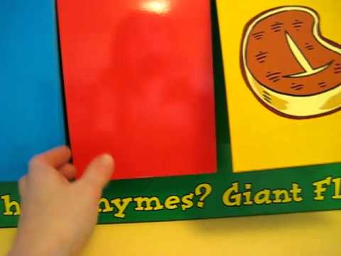 Grade 1 - "What rhymes?" spiral board book.