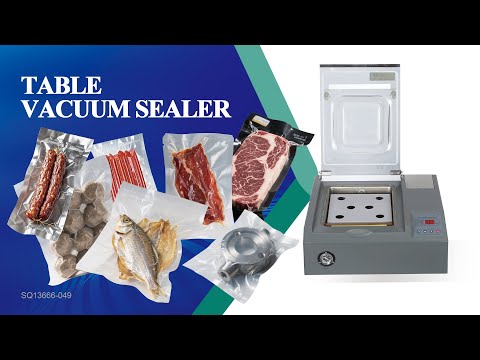 Bespacker DZ-240B Mini Chicken Packing Machine Dry Fish Fruit Food Vacuum Sealer Machine#vacuum