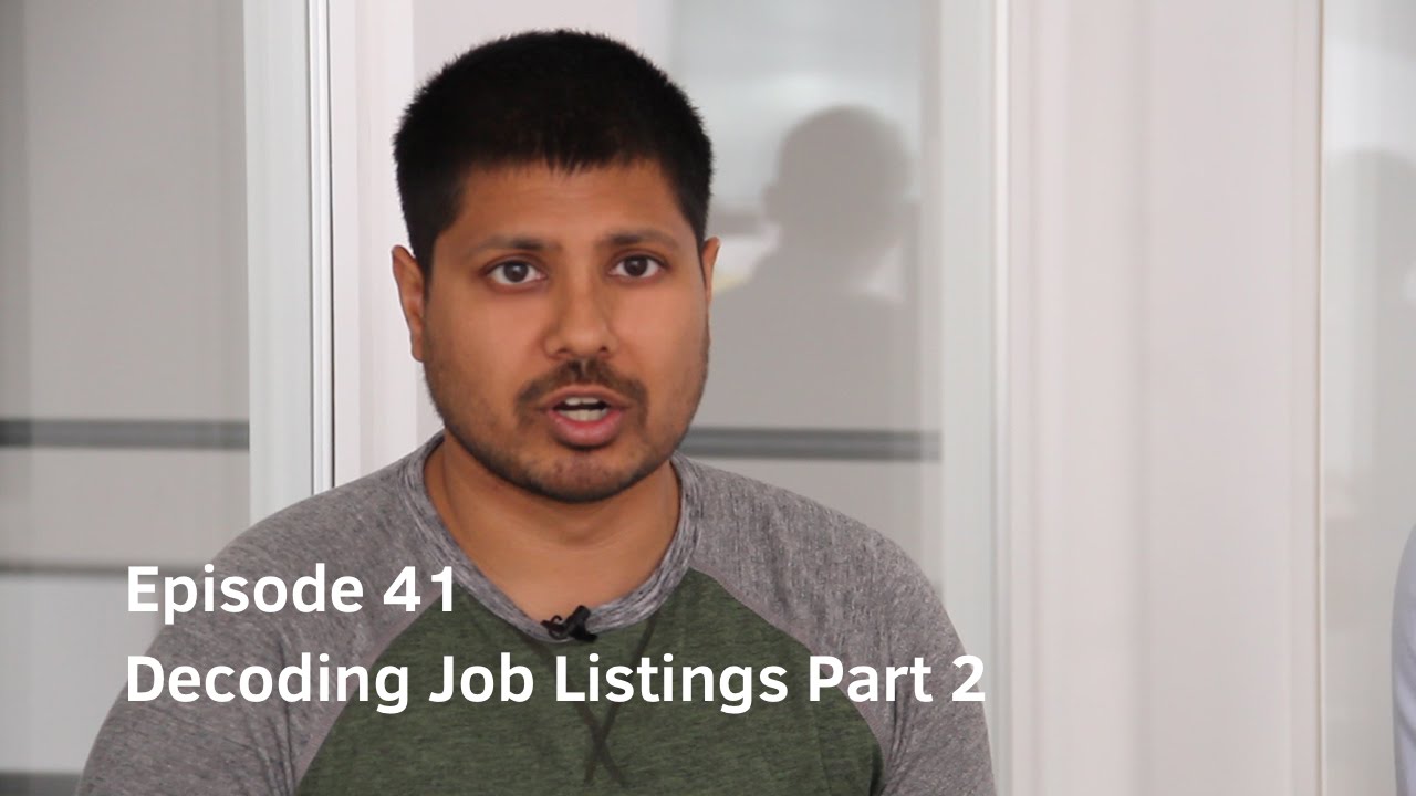 Devpost Commit, 41 | Decoding Job Listings Part 2