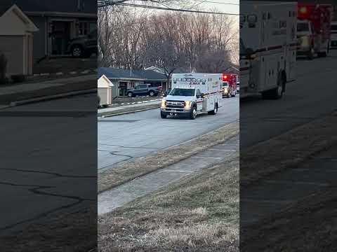 Fairview Twp MICU 68-1 clearing a medical emergency. #communityfirstresponders
