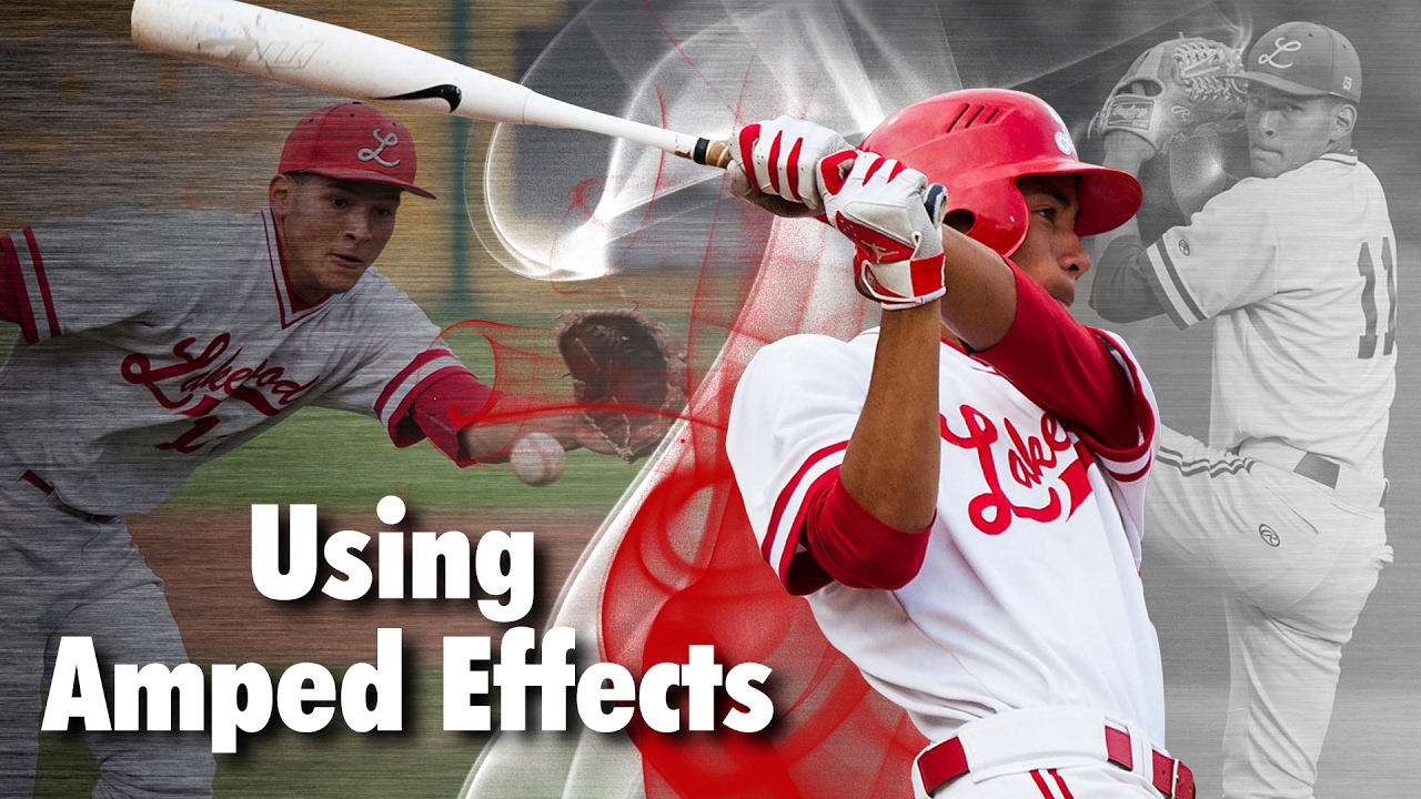 Using Ashe Design Amped Effects Sports Templates