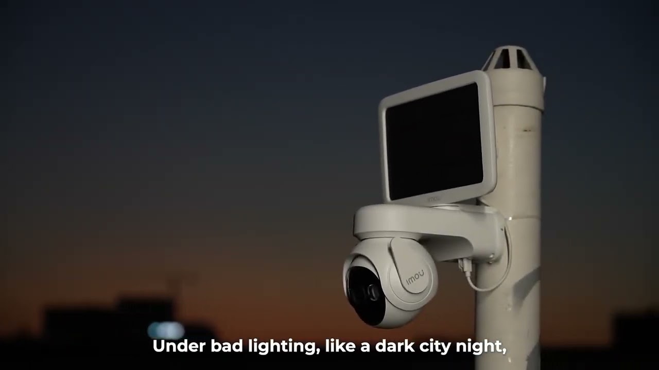 IMOU Cell PT WiFi Battery Camera - 3MP (2K) Resolution and Smart Colour Night Vision