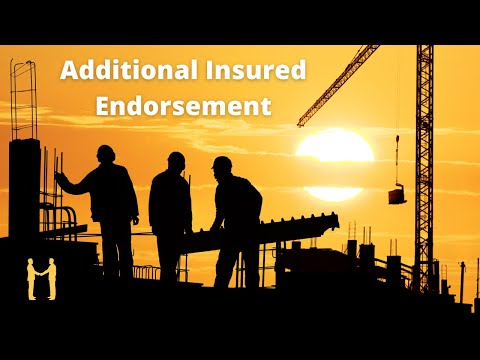 Additional Insured Endorsement