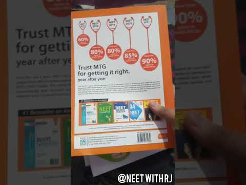 neet 11 th and 12 th previous year question book mtg#best books for questions practice# Unboxing