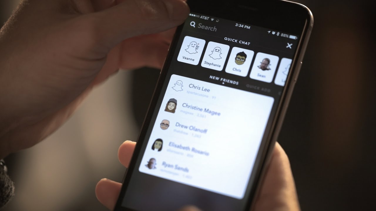 Snapchat's new user-friendly design