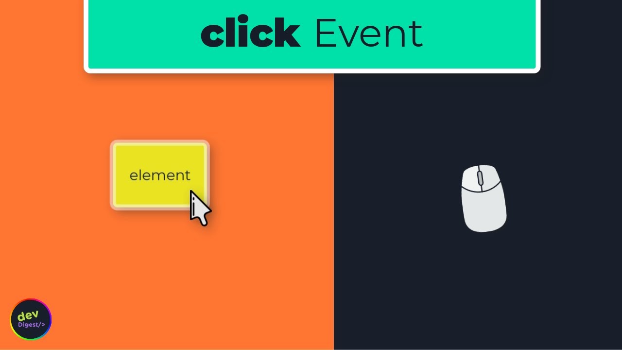 Click: Mouse Events In JavaScript Explained - Episode 3