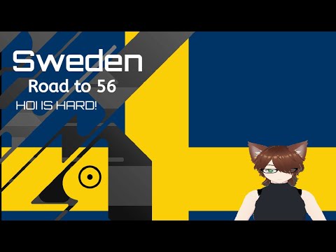 A neko does not know how to play HOI4 Road to 56 - Sweden