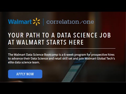 Walmart FREE Data Science Bootcamp by Correlation | Get Hired in Walmart for 2023 💥