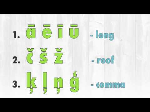 DAY 13 (unique letters and sounds) | Learn Latvian Language