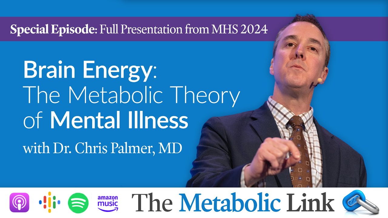 Exploring the Metabolic Theory of Mental Illness with Dr. Chris Palmer ...