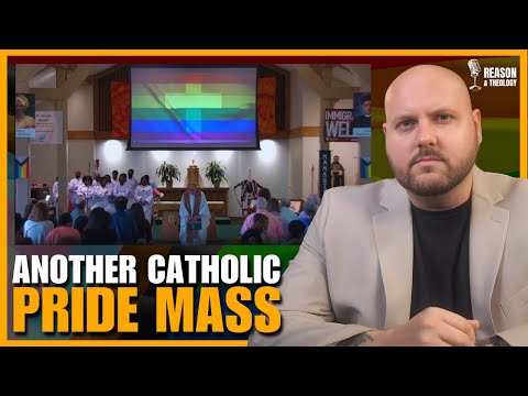 Gay Catholic Priest Holds Pride Mass — Then Someone Tore Down the Flag