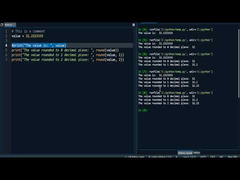 Python 15: How to write a comment in Python