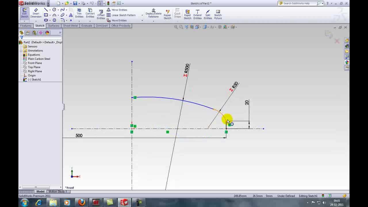 Solidworks Tutorial 12 (using equations)