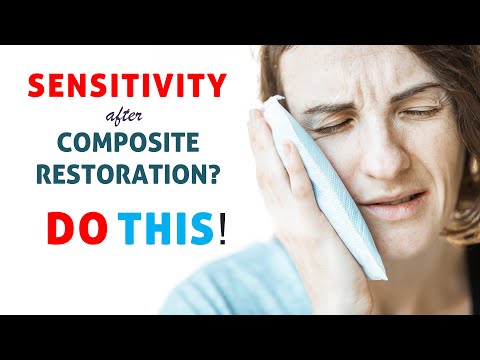 Sensitivity after COMPOSITE RESTORATION? Do This