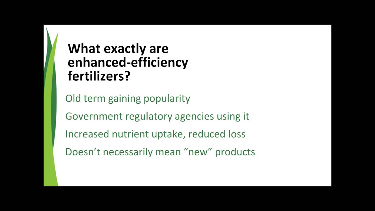 Understanding Enhanced-Efficiency Fertilizers