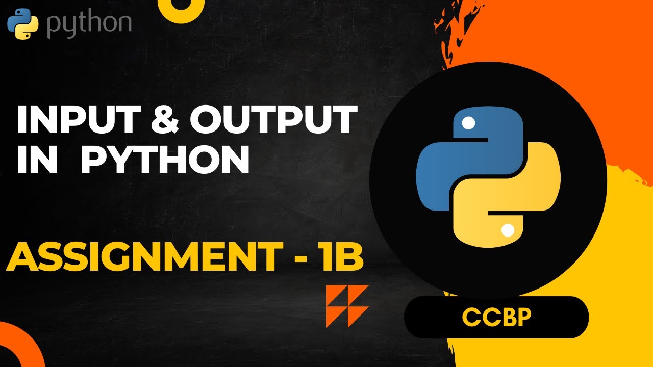 NXTWAVE Python Assignment  - 1B (Source Codes)