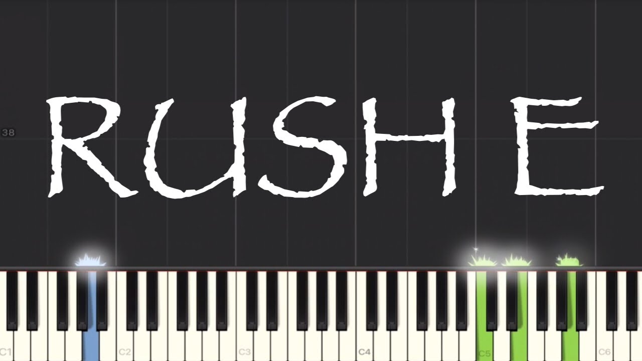 Rush E - Piano Tutorial | Medium