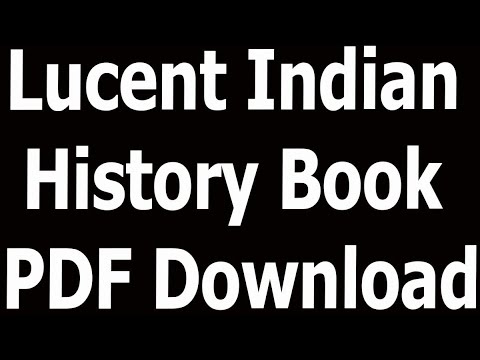 Lucent Indian History Book PDF Download