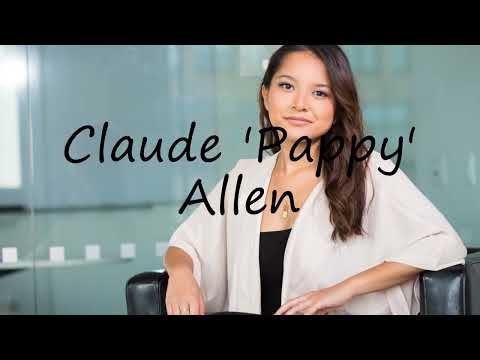 How to pronounce Claude 'Pappy' Allen in English?