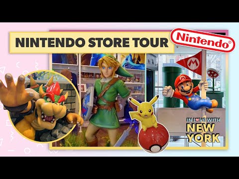 👾 Nintendo Store NYC - Inside the Nintendo Store at Rockefeller Center in New York | December 2022