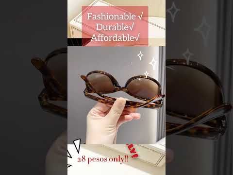 Oval Fashion Glasses for Men And Women, Vintage Y2K Oversized Frame #Glasses #Fashion #style #temu