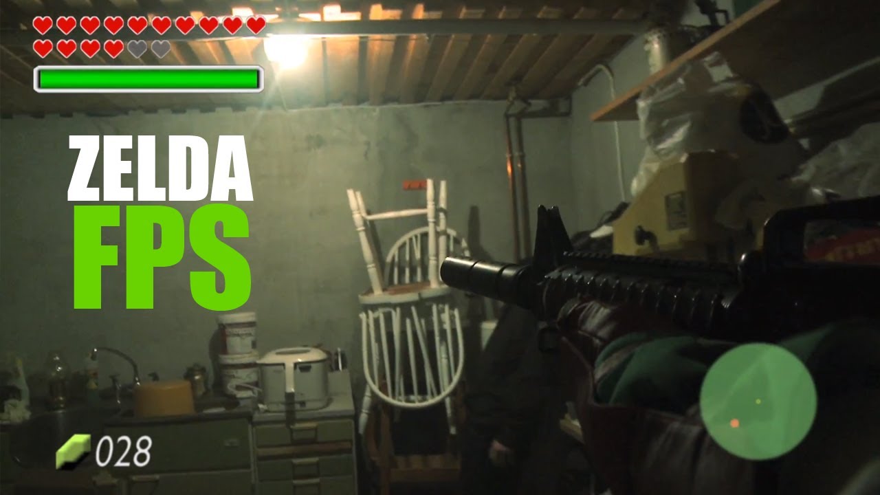 There Are Few Things Funnier Than The Legend Of Zelda With An Assault Rifle