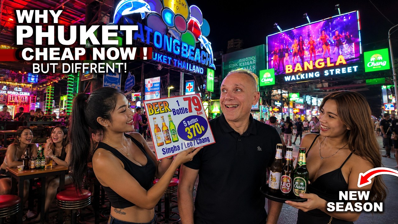 Is PHUKET Cheaper Now? 🇹🇭 | Budget Prices, Calm Vibes & Patong Nightlife #livelovethailand