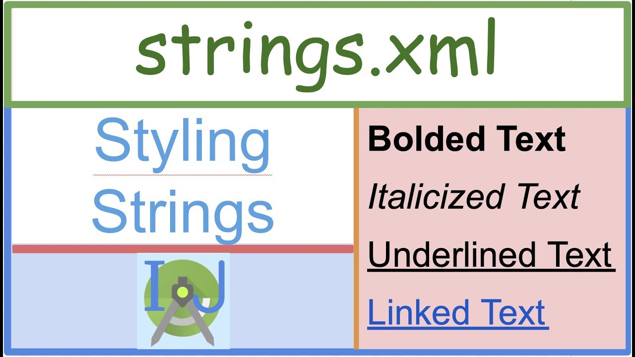 Styling Strings in strings.xml