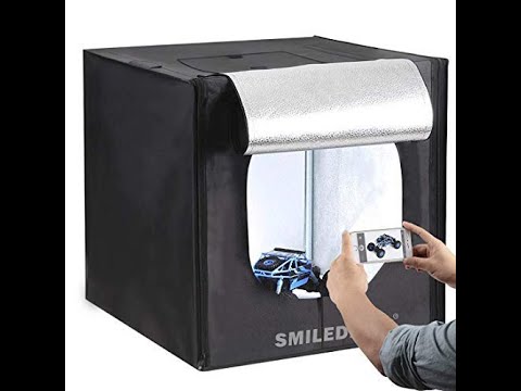 Smiledrive Portable Photo Studio Light Box for Photography 60x60x60cm