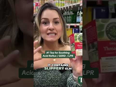 #1 soothing herb for #acidreflux & #gerd = SLIPPERY ELM 🙌 Learn more in my recent #GroceryTour⬇️