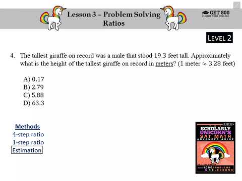 SAT Math - Scholarly Unicorn - Lesson 3, Question 4