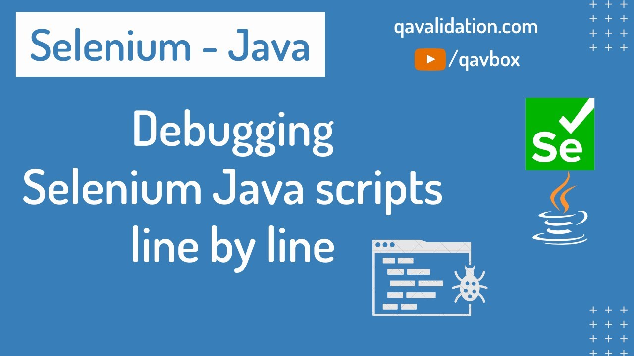 Debugging of Selenium Java tests in eclipse