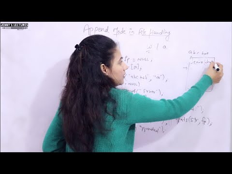 Learn C 123 Append Mode in File Handling | C Programming Language - Mind Luster