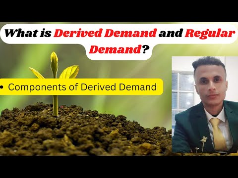 What is Derived Demand? | Regular Demand | Components of Derived Demand | UPSC | NDA | SSC | Economy