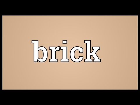 Brick Meaning