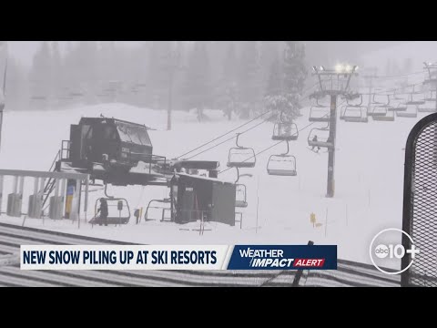 California Weather | A look at the rain and snow expected in our region