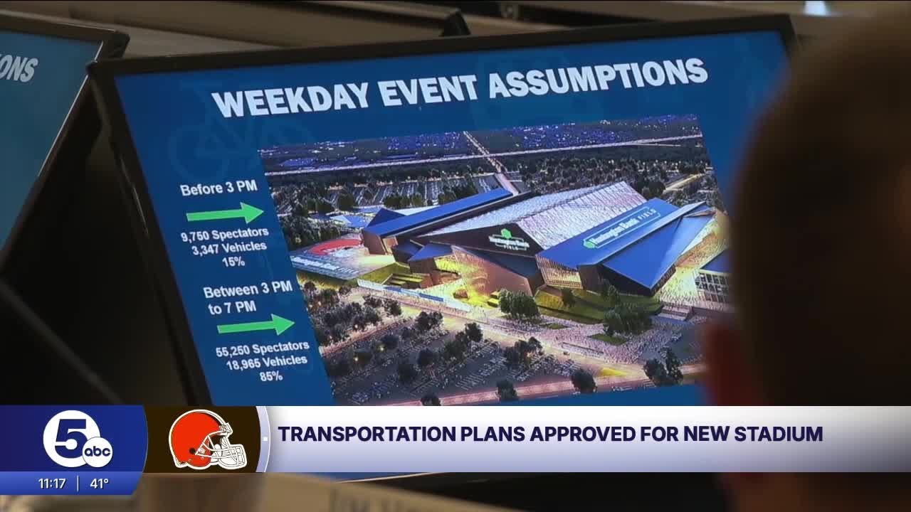 Planning agency OKs road changes around future Browns stadium site in Brook Park