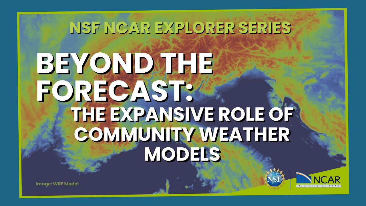 Beyond the forecast: The expansive role of community weather models