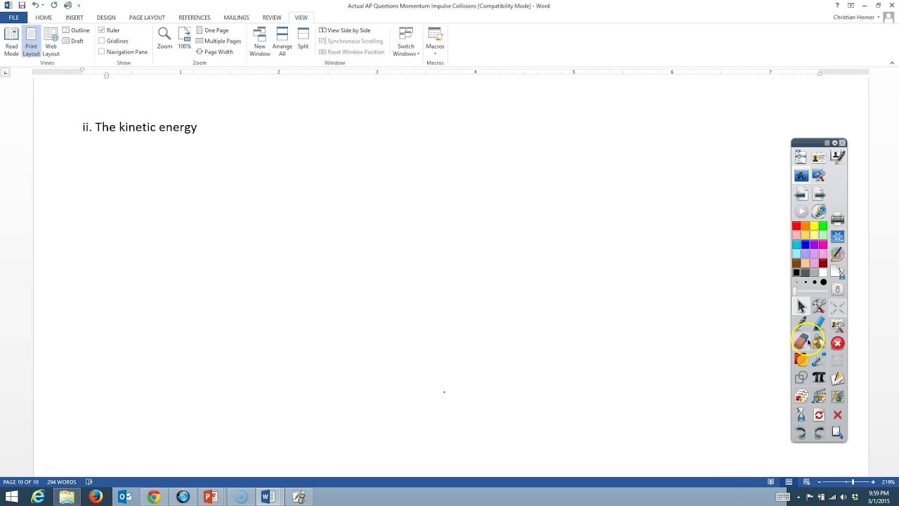 AP Physics B 1995 #1