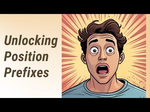 Cracking the Code: Prefixes Indicating Position in English