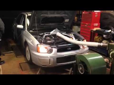 2004 Subaru Impreza WRX VF39 Turbo Dyno