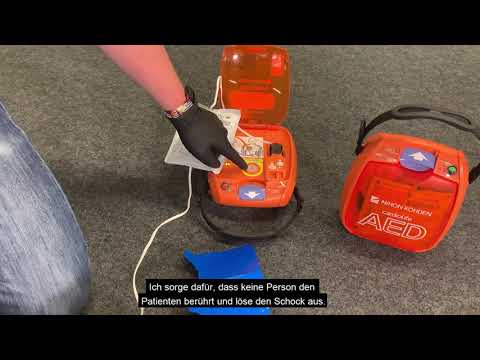 So wird ein AED bei einem Notfall angewendet (23.9.2021)