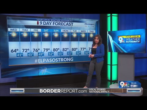 Exclusive weather forecast El Paso Texas, 10/31/2023