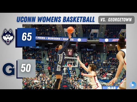 UConn Women's Basketball Struggles in Georgetown Victory, 65-50